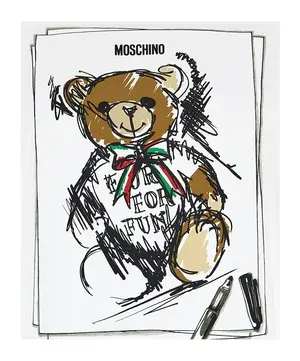 Moschino Graphic Printed Crewneck T-shirt