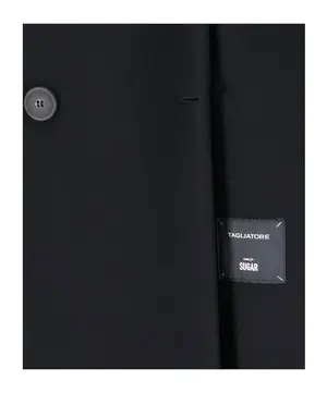 Tagliatore Jole Double-breasted Coat - Black