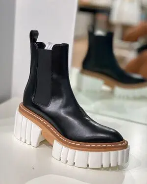 Stella McCartney Emilie Boots With Chunky Platform Sole