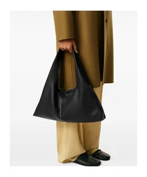 Ami Etienne Large Shoulder Bag - Black
