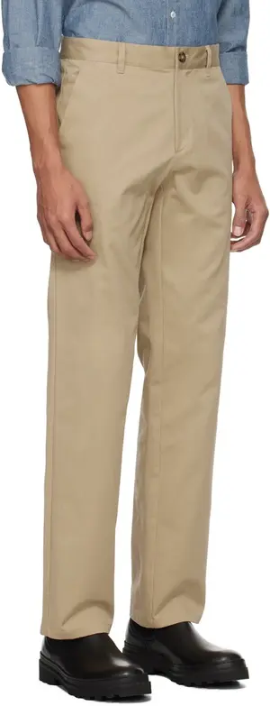 A.p.c. Classic Straight-leg Pants - Nude