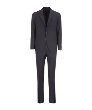 Tagliatore Single-breasted Tailored Suit - Black