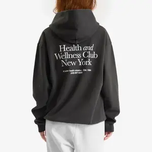 SPORTY  RICH Sporty & Rich Hooded Sweatshirt