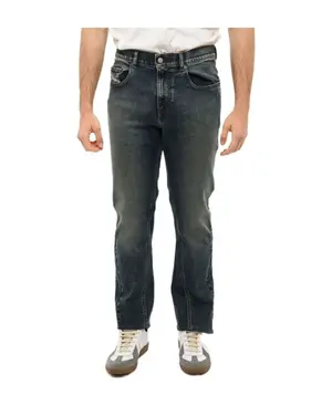 DIESEL® Faded Straight-leg Jeans