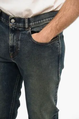 DIESEL® Faded Straight-leg Jeans