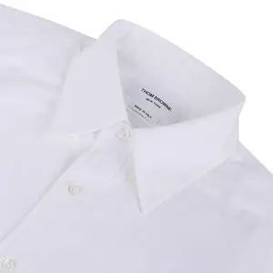 Thom Browne 4-bar Striped Buttoned Shirt