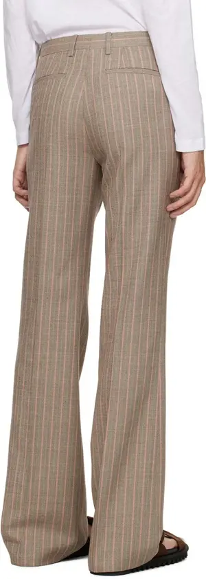 Dries Van Noten Striped Trousers