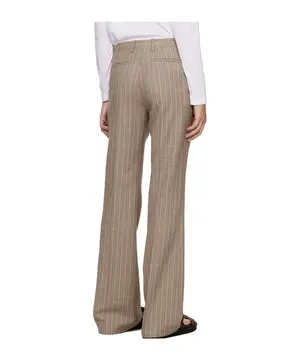 Dries Van Noten Striped Trousers