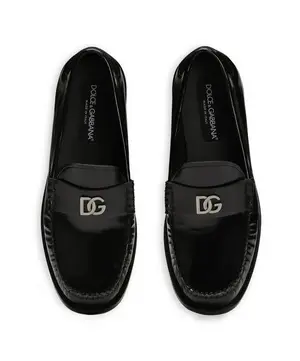Dolce & Gabbana Logo Plaque Loafers