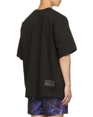 We11Done Oversized Logo Print T-shirt