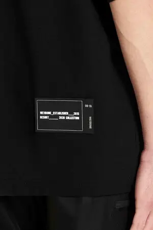 We11Done Oversized Logo Print T-shirt