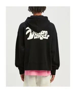 Palm Angels Long Sleeved Logo Printed Hoodie