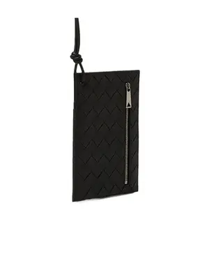 Bottega Veneta Intrecciato Neck Strapped Phone Holder