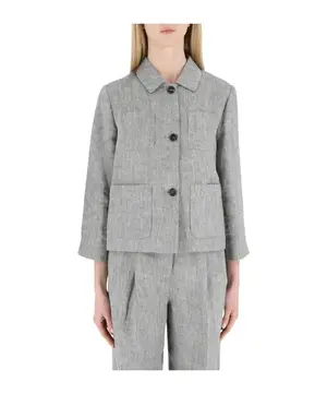 Max Mara Single-breasted Blazer - Gray
