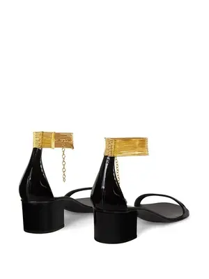 GIUSEPPE ZANOTTI Multi Wire Ankle Strap Sandals
