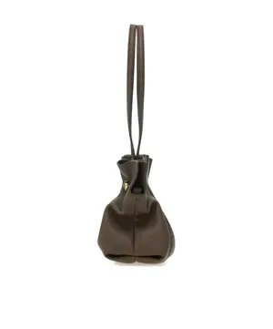 FERRAGAMO Gancio Soft-bag - Cement Grey