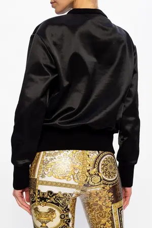 Versace Embroidered Medusa Logo Sweatshirt