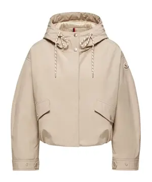 Moncler Eucalyptus Hooded Short Jacket