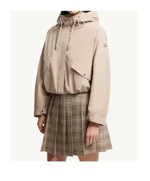 Moncler Eucalyptus Hooded Short Jacket