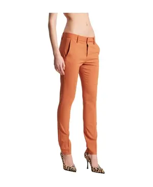 Dsquared2 Slim-cut Tailored Trousers - Brown