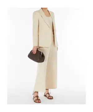Max Mara Cotton And Linen Blazer