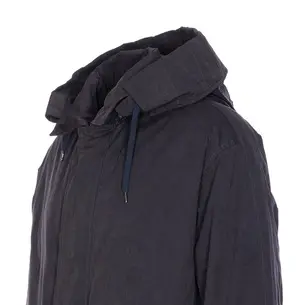 Herno Down Jacket With Hood And Drawstring - Black