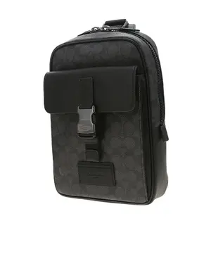 COACH Monogrammed Crossbody Chest Bag