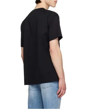 Givenchy 4g Logo Printed Crewneck T-shirt - Black