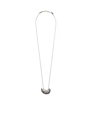 Bottega Veneta Crystal Necklace - Gray