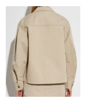 ANINE BING Cotton Shirt Jacket