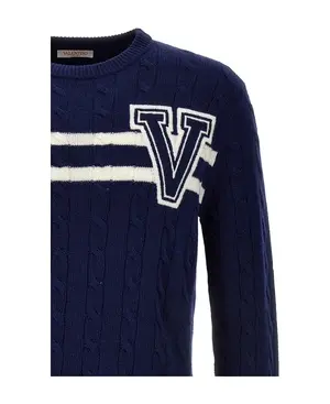 Valentino Garavani Vlogo Knitted Jumper