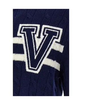 Valentino Garavani Vlogo Knitted Jumper