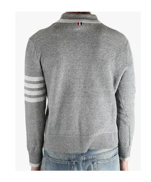 Thom Browne Knitted Polo Shirt