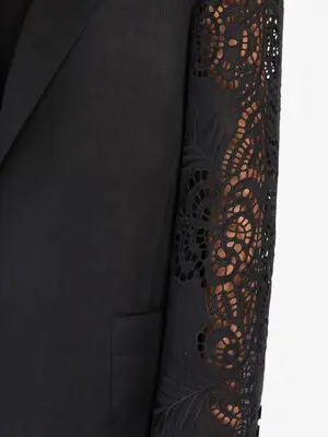 Max Mara Angizia Embroidered Oversized Jacket