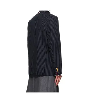 Thom Browne Pinstripe Wool Blazer