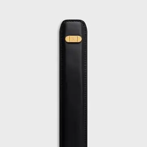 Celine Josephine Wide Belt In Taurillon Leather