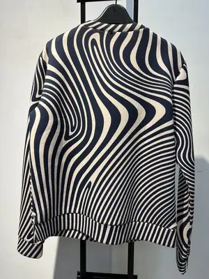 Sportmax Long-sleeved Sweater With Embellished Neckline