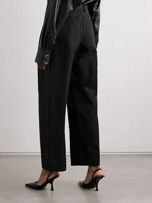 Wardrobe.NYC Wide-leg Chino Trousers - Black