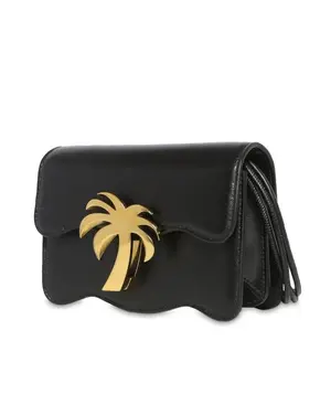 Palm Angels Logo Plaque Beach Bag