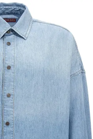 DIESEL® D-kama Long-sleeve Denim Shirt