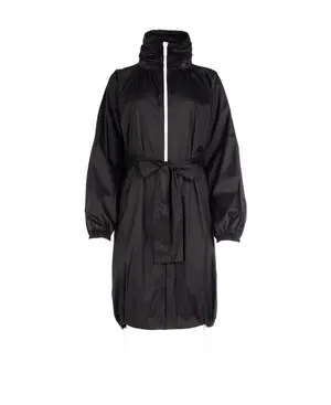 Women's Zip Up Raincoats with Elasticated Cuffs