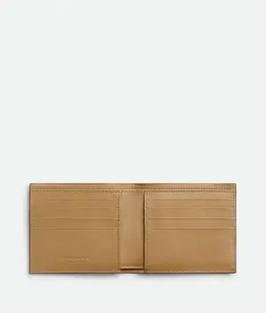 Bottega Veneta Intrecciato Bi-fold Wallet - Black
