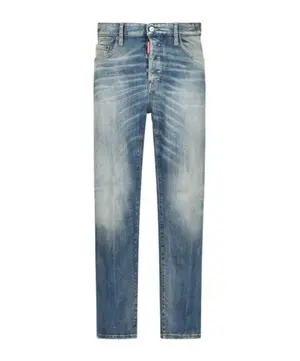 Dsquared2 642 Straight Leg Jeans - Gray