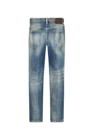 Dsquared2 642 Straight Leg Jeans - Gray
