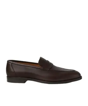 Loro Piana Sergio Leather Loafers
