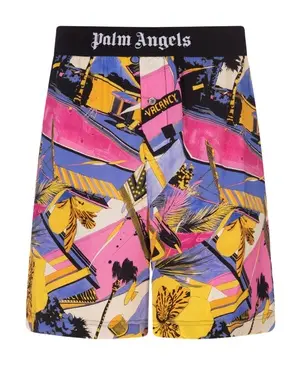 Palm Angels Miami Mix Easy Shorts - Multicolor