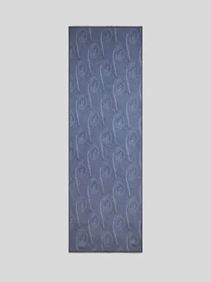 Etro Paisley Printed Frayed-edge Scarf