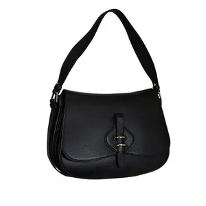 COCCINELLE Mavery Flap Shoulder Bag - Black