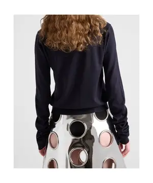Prada Wool V-neck Sweater