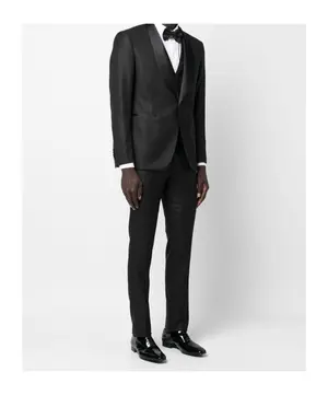 Tagliatore Single-breasted Three-piece Suit - Black